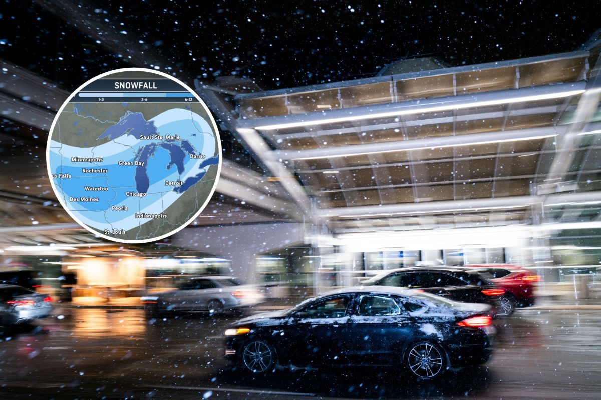 Winter Storm Map Shows Where Up to 12 Inches of Snow Could Strike ...