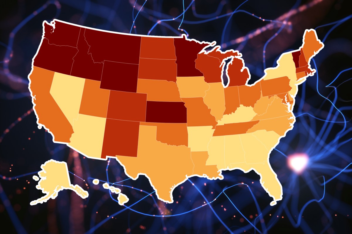 Map Shows States With Highest ALS Rates—Study Has ‘Surprising ...