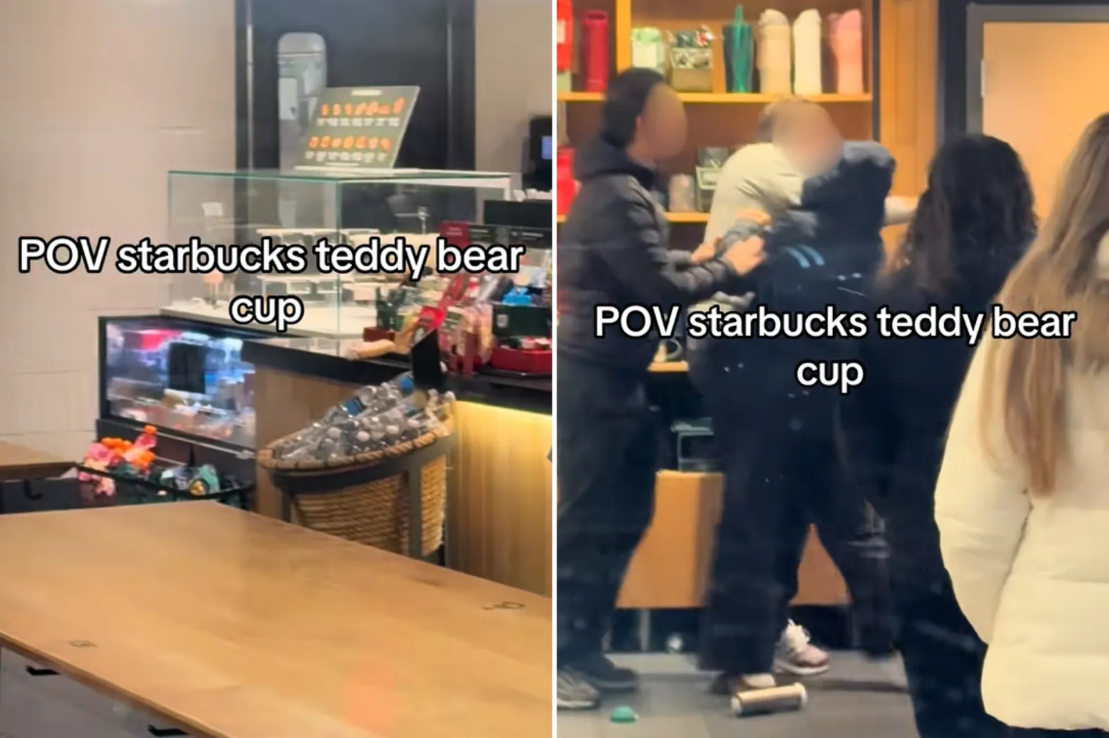 Video of People Fighting Over Starbucks’ ‘Bearista’ Cup Goes Viral ...