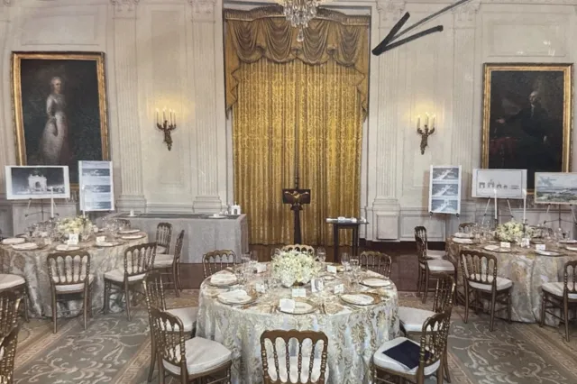 Donald Trump’s White House ballroom targeted in new bill - Newsweek