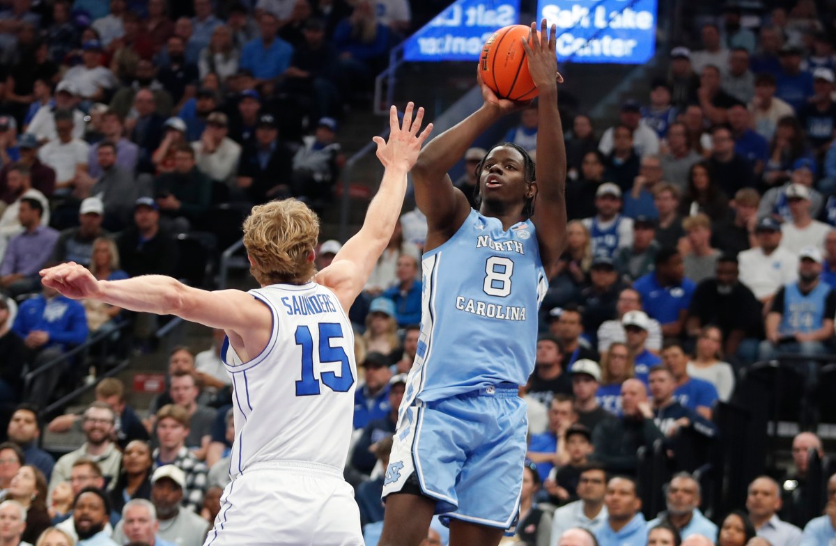 Caleb Wilson Sends Plea to UNC Basketball Fans Before Kansas Game ...
