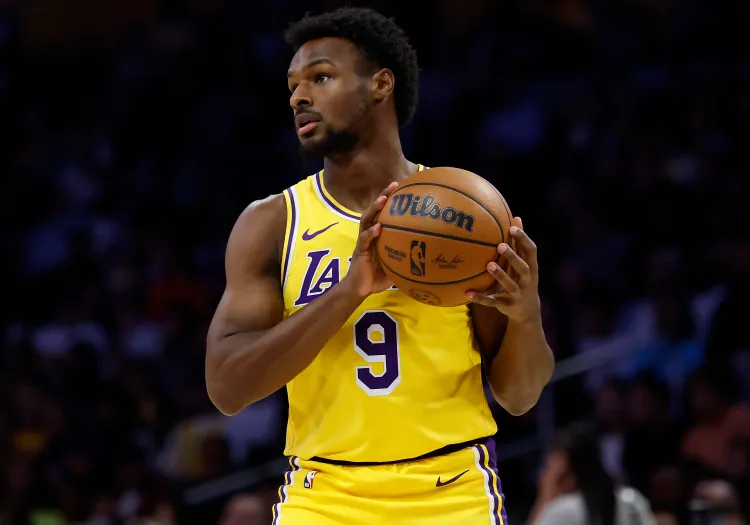 Bronny James Explains Why Lakers Sent Him to the G League - Newsweek