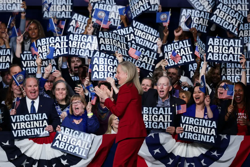 Virginia Results Map Shows Where Abigail Spanberger Won Election - Newsweek