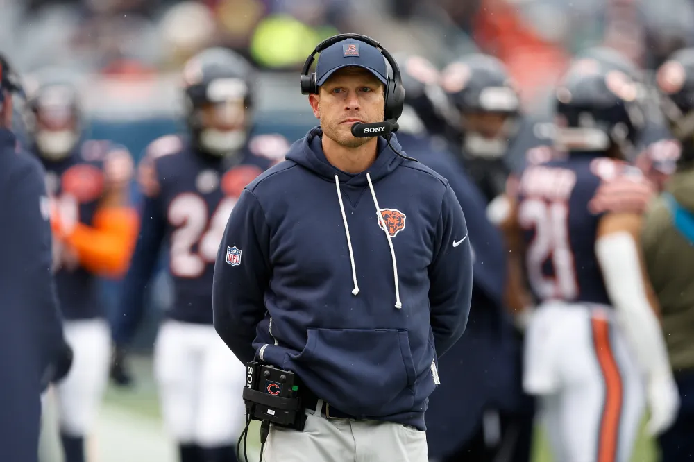 Bears' Ben Johnson Reveals Cryptic Injury Update on Star WR - Newsweek
