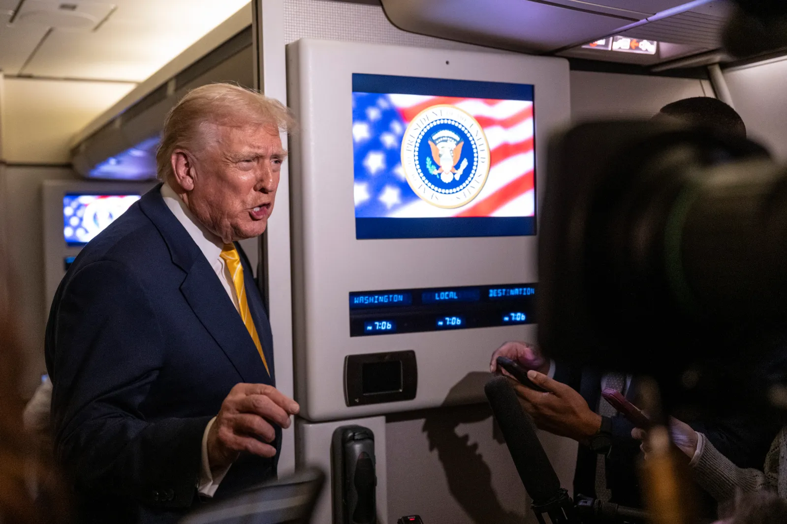 Donald Trump Reacts to Epstein Email Claiming He ‘Knew About The Girls ...