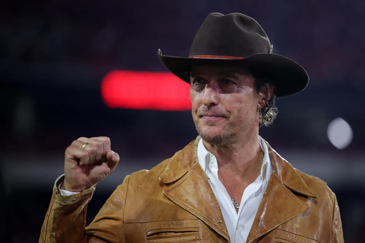Matthew McConaughey Has Message for Arch Manning, Texas After A&M Upset ...