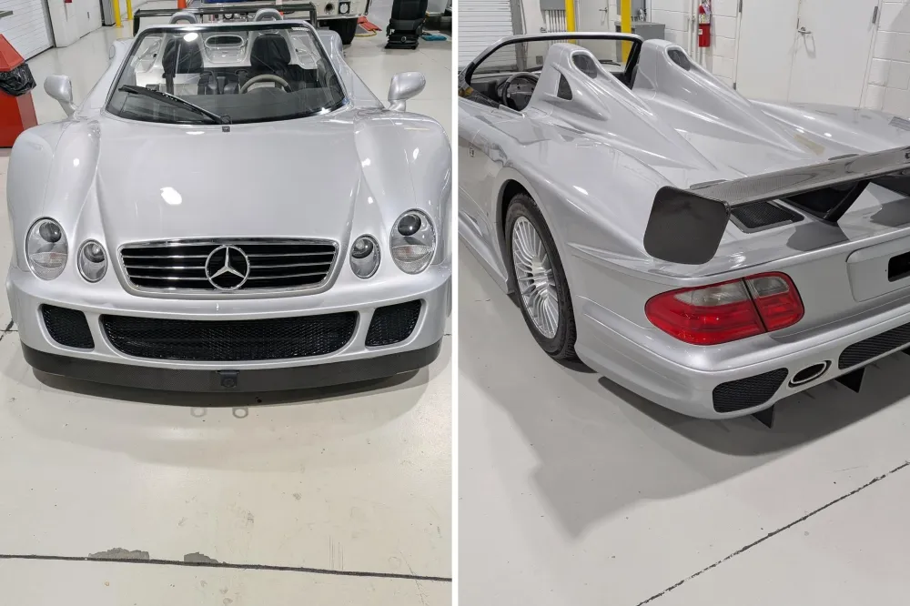 Rare $13M Mercedes CLK-GTR seized in hunt for top ten FBI Fugitive ...