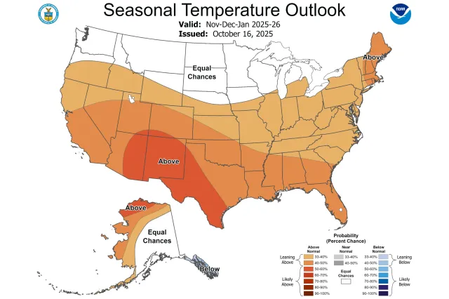 La Niña Map Shows Winter Weather Forecast for Each State - Newsweek