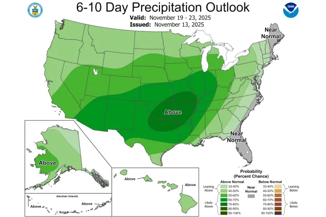 La Niña Maps Show November Weather Forecast for Each State - Newsweek