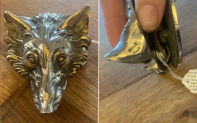 Woman Buys 1970s Letter Holder—2 Words Engraved on Back Change ...