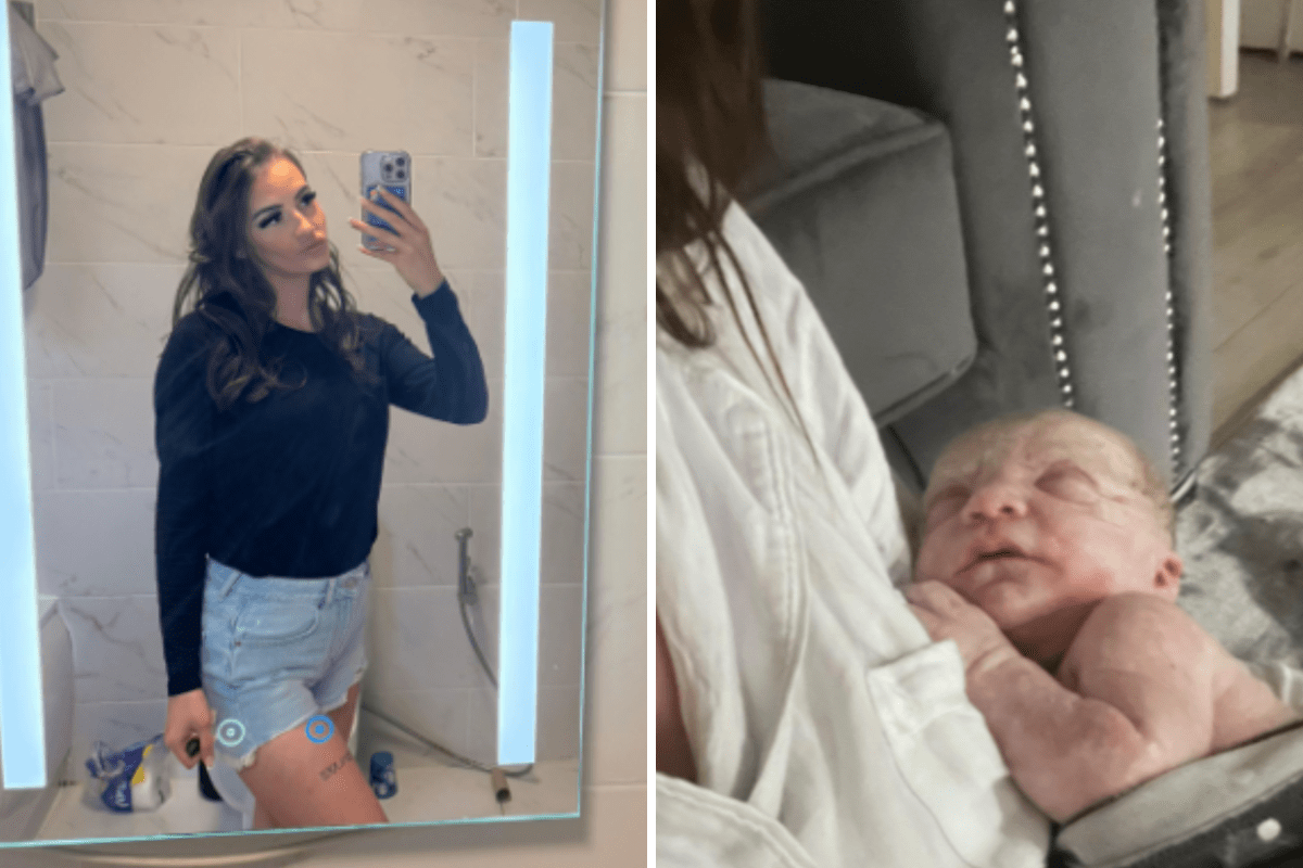 Woman Texts She’s in Labor—Family Unprepared for What Comes Minutes ...