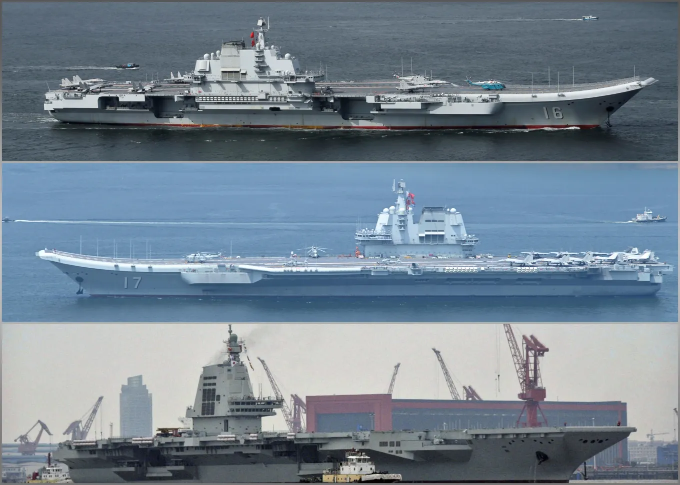 Satellites Find Two Chinese Aircraft Carriers at Naval Base - Newsweek