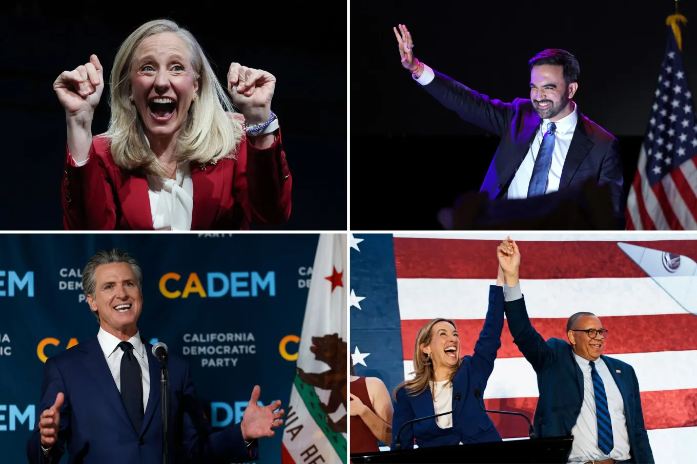 Full list of Democratic victories as party pulls off upsets nationwide ...