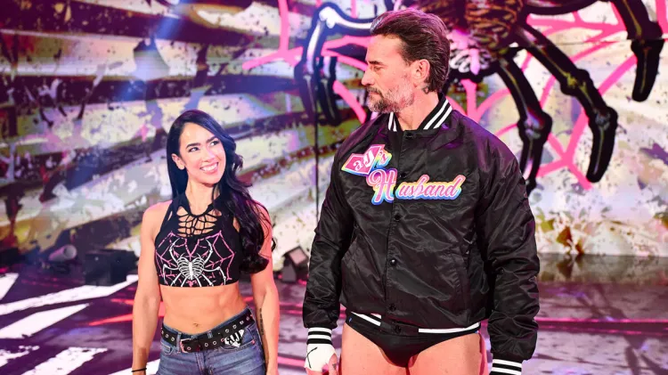 AJ Lee Takes Dig at CM Punk’s WWE Dating History - Newsweek