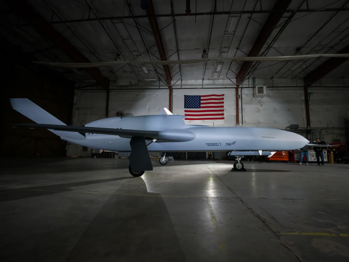 Exclusive: Photos show new flying drone that could accompany next-gen ...