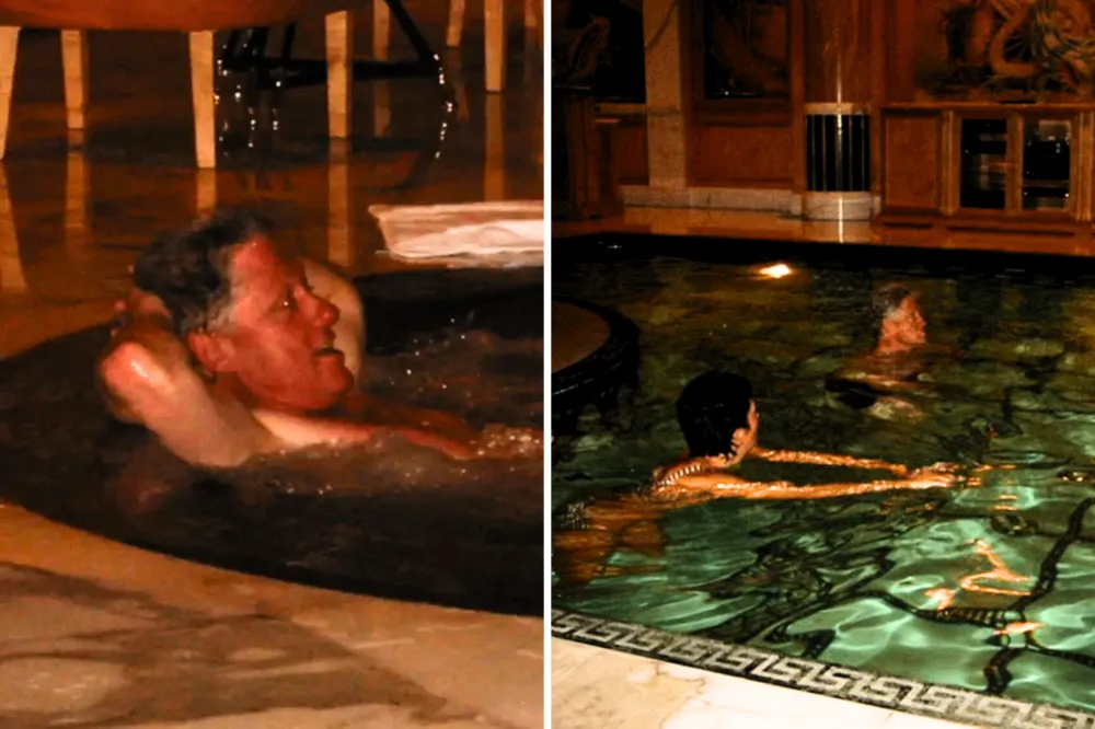 Bill Clinton responds to Epstein Files swimming pool photos - Newsweek