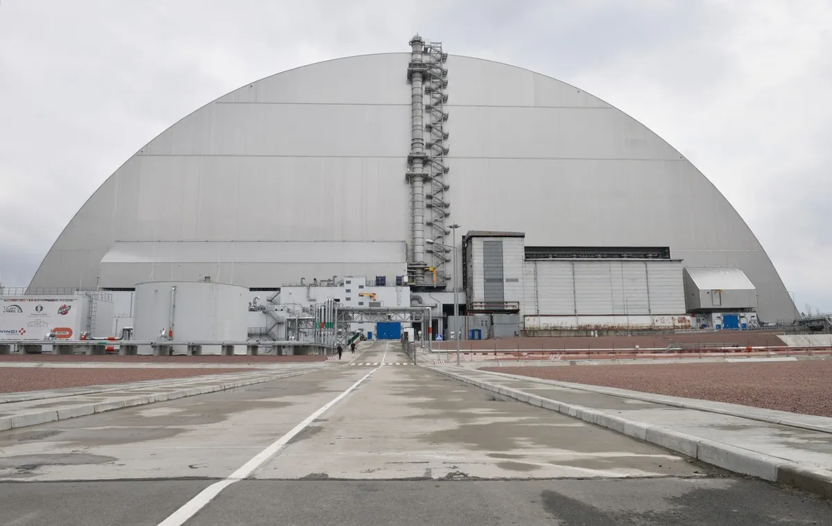 Chernobyl Drone Strike Breaks Radiation Shield at Nuclear Disaster Site ...