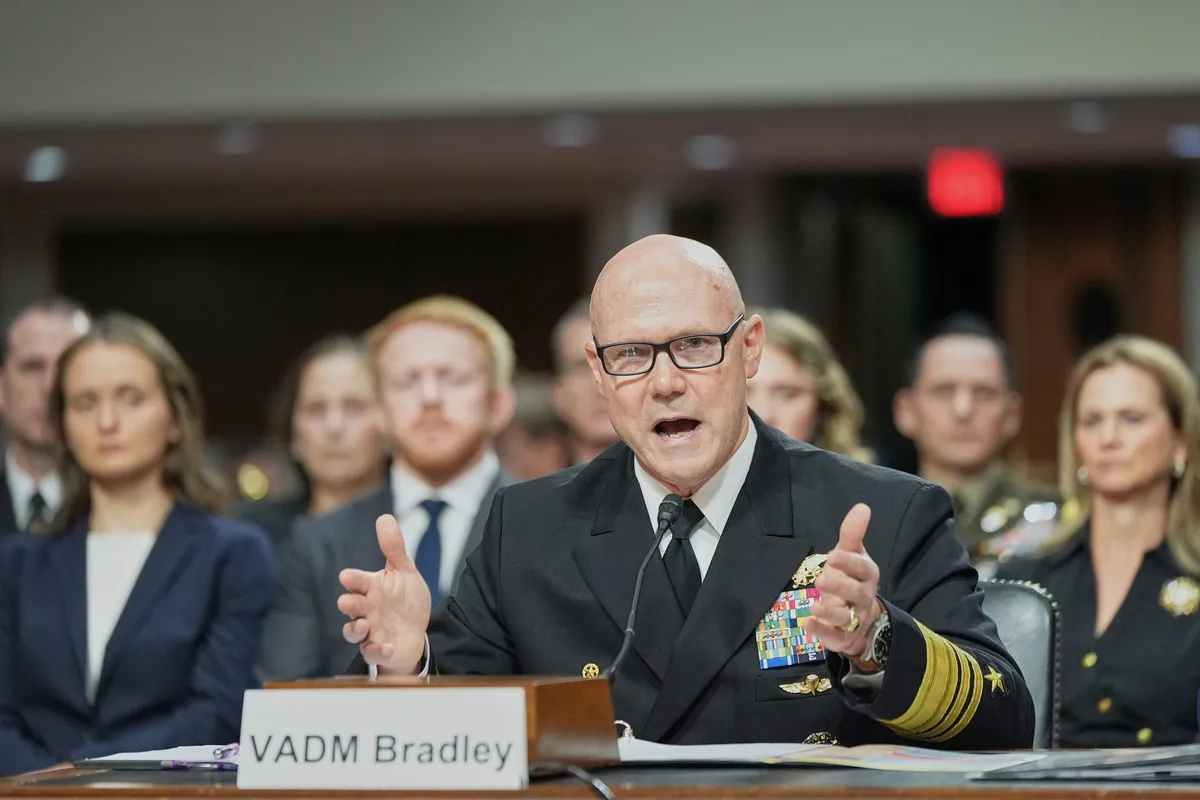 Who is Admiral Frank Bradley? Commander in spotlight over Venezuela ...