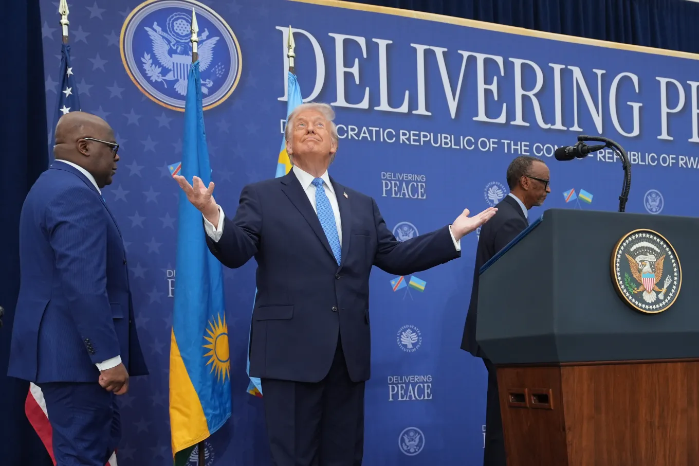 Warring Rwanda and Congo Sign First Pact at Donald J. Trump Institute ...