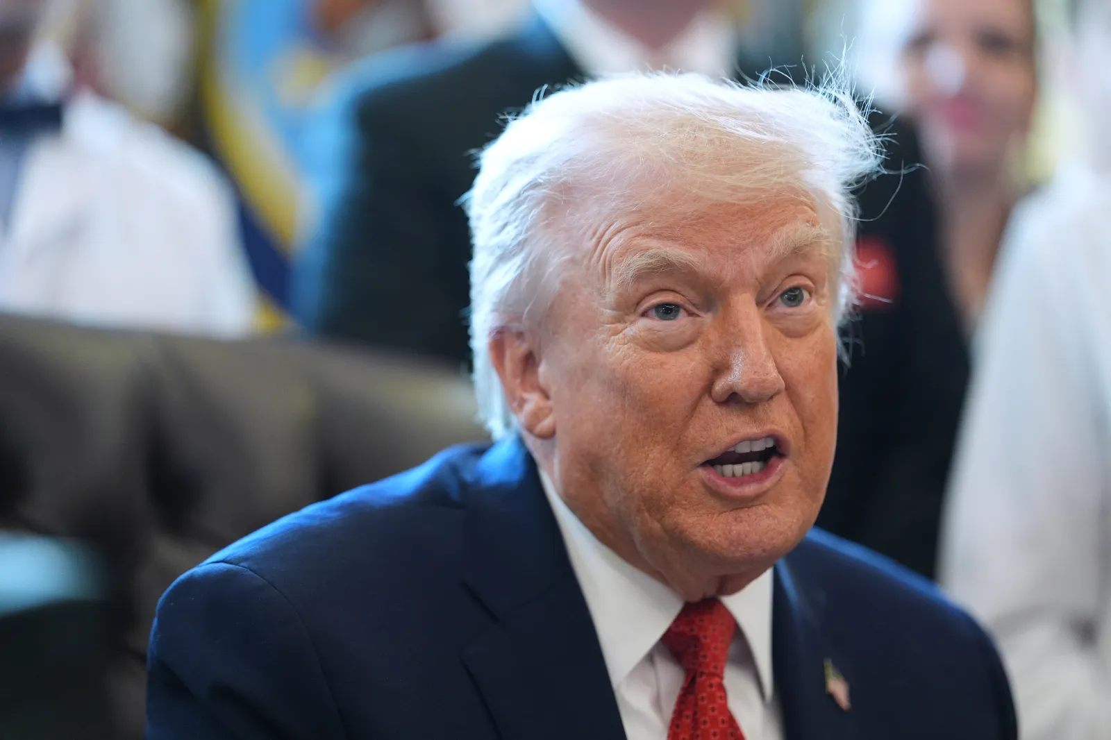 Donald Trump reverses approval rating with conservative pollster - Newsweek