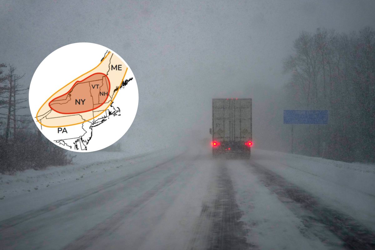 Map Shows 7 States Facing Snow Squalls as Warning Issued - Newsweek