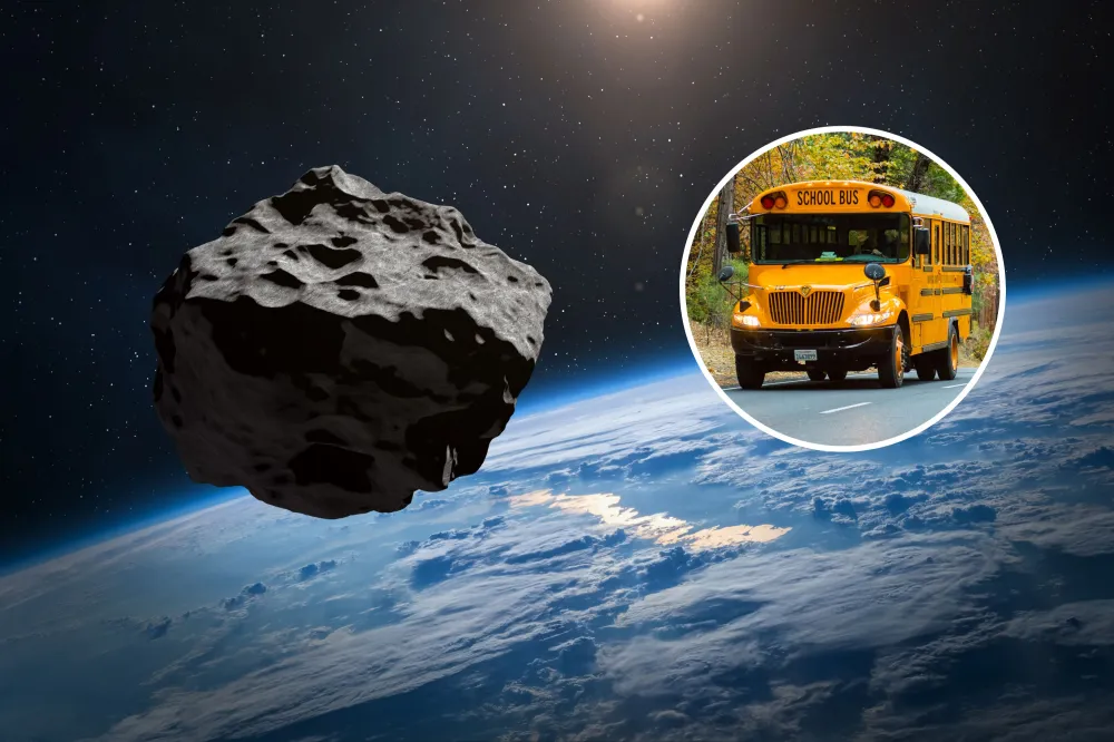 NASA Tracking Bus-Sized Asteroid Nearing Earth Today - Newsweek