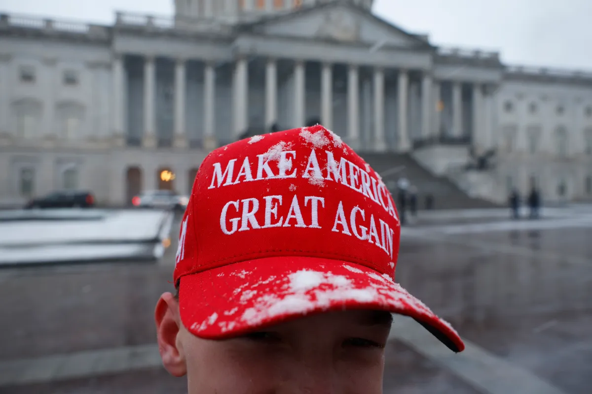 Democrat explains why people may think they see him in MAGA hat - Newsweek