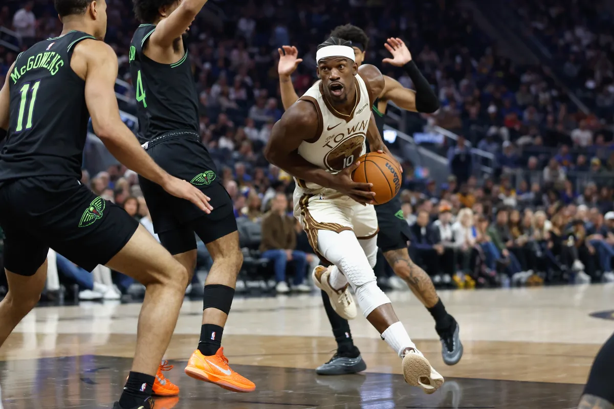 Warriors Have Unfortunate Jimmy Butler Injury News vs Thunder - Newsweek