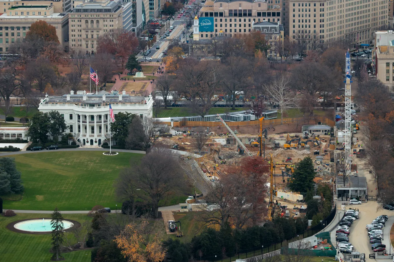 Before and After Photos Show Progress of White House East Wing ...