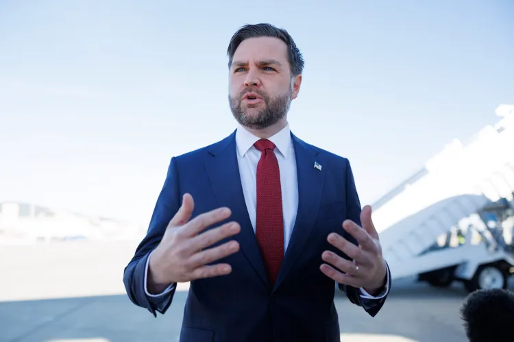 JD Vance blasts people attacking his wife: "eat s***'" - Newsweek