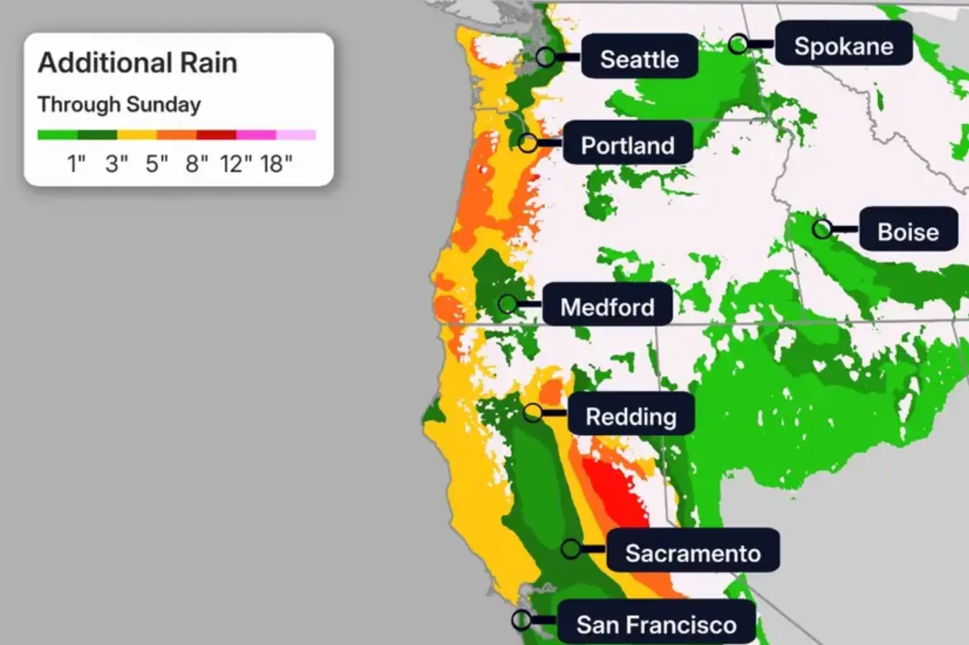 California Issued Warning Over ‘Onslaught’ of Atmospheric Rivers - Newsweek