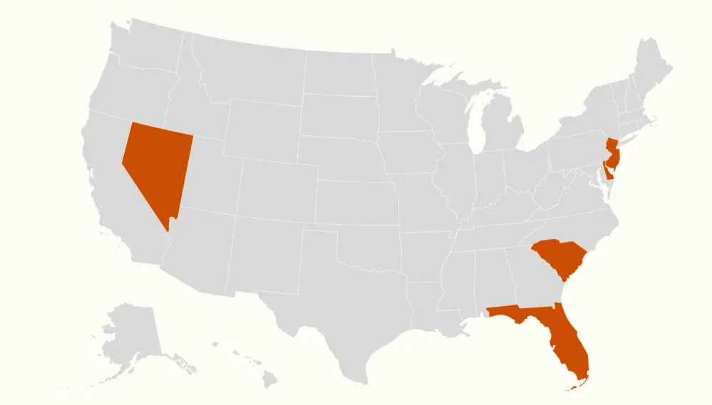 Map Shows States With Highest Home Foreclosure Rates - Newsweek