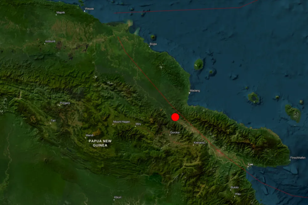 Big Earthquake Strikes Papua New Guinea - Newsweek