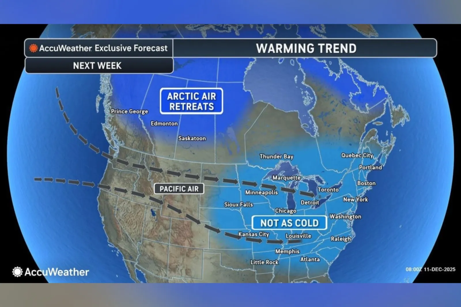 Polar vortex map shows states to be hit with icy blast this week - Newsweek