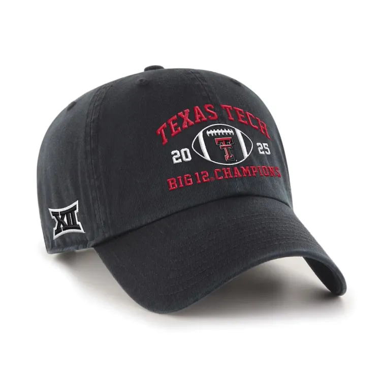 How to Buy Texas Tech Red Raiders 2025 Big 12 Champions Gear: Shop Hats ...