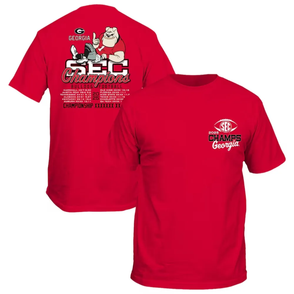 How to Buy Georgia Bulldogs 2025 SEC Champions Gear: Shop Hats & T ...