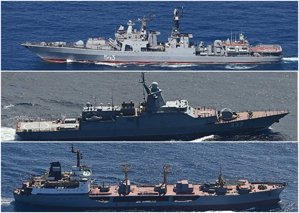 Map Tracks Russian Pacific Fleet’s Mission to Red Sea - Newsweek