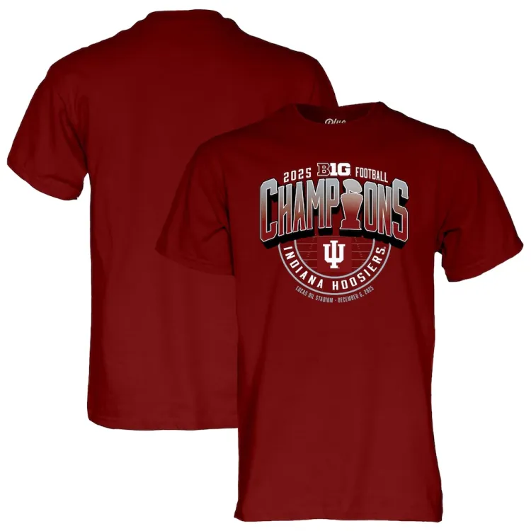 How to Buy Indiana Hoosiers 2025 Big Ten Champions Gear: Shop Hats & T ...
