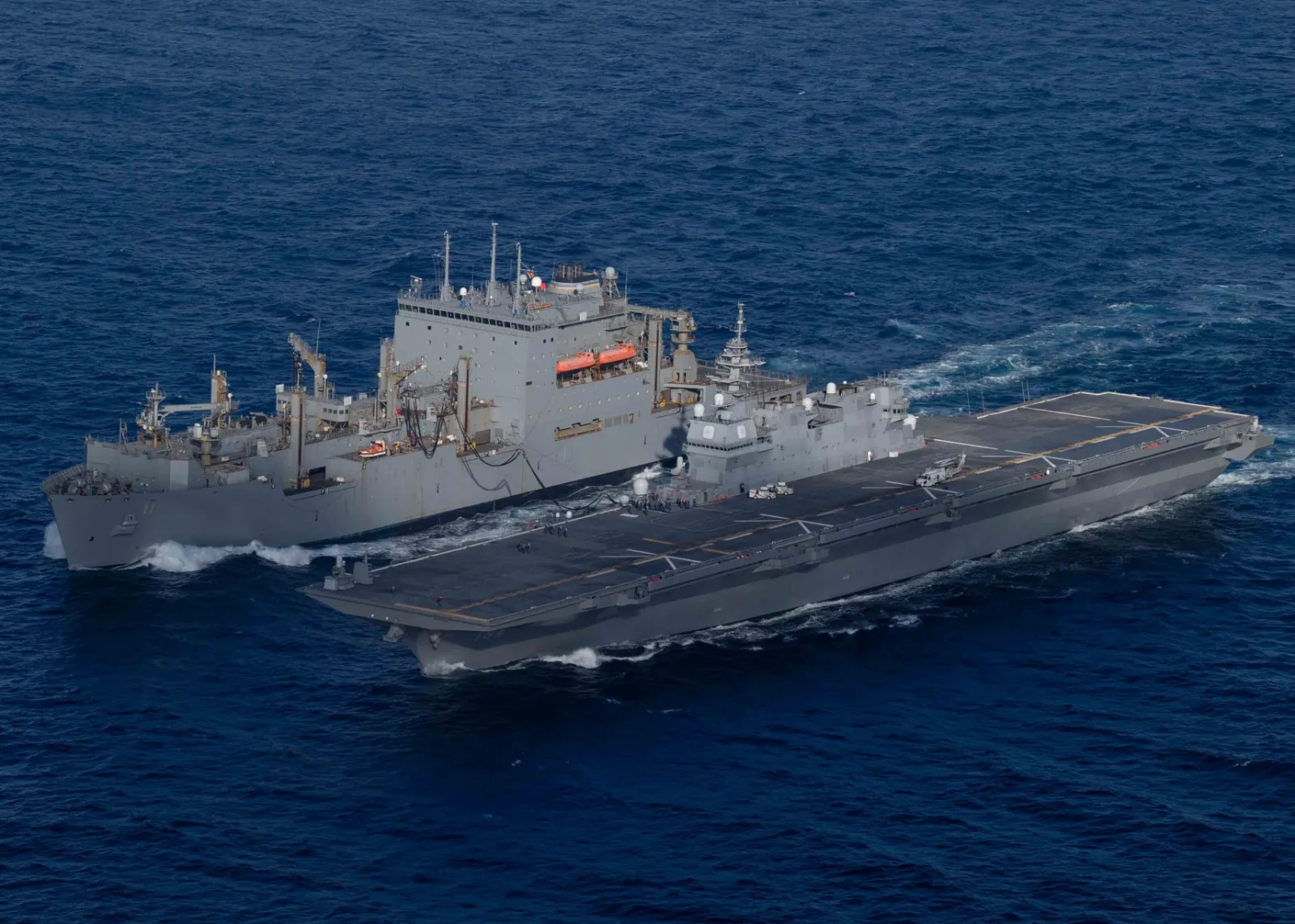 Satellite Imagery Reveals US Ally’s Aircraft Carrier Upgrades - Newsweek