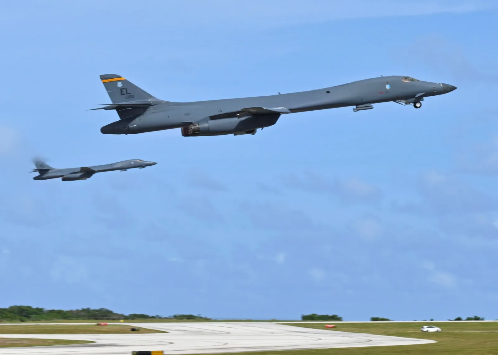 Following the US Bomber Task Force Around the World in 2025 - Newsweek