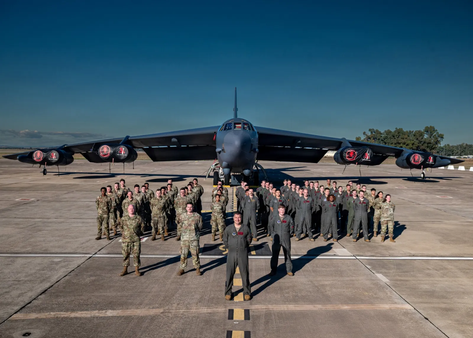 Following the US Bomber Task Force Around the World in 2025 - Newsweek
