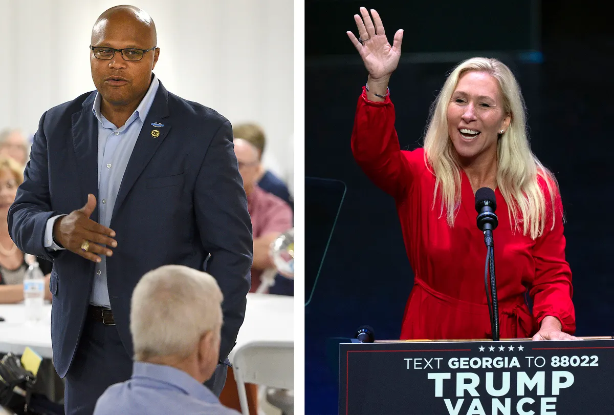 Democrat Running To Replace MTG Reveals Plan To Fix GOP ‘Circus’ - Newsweek