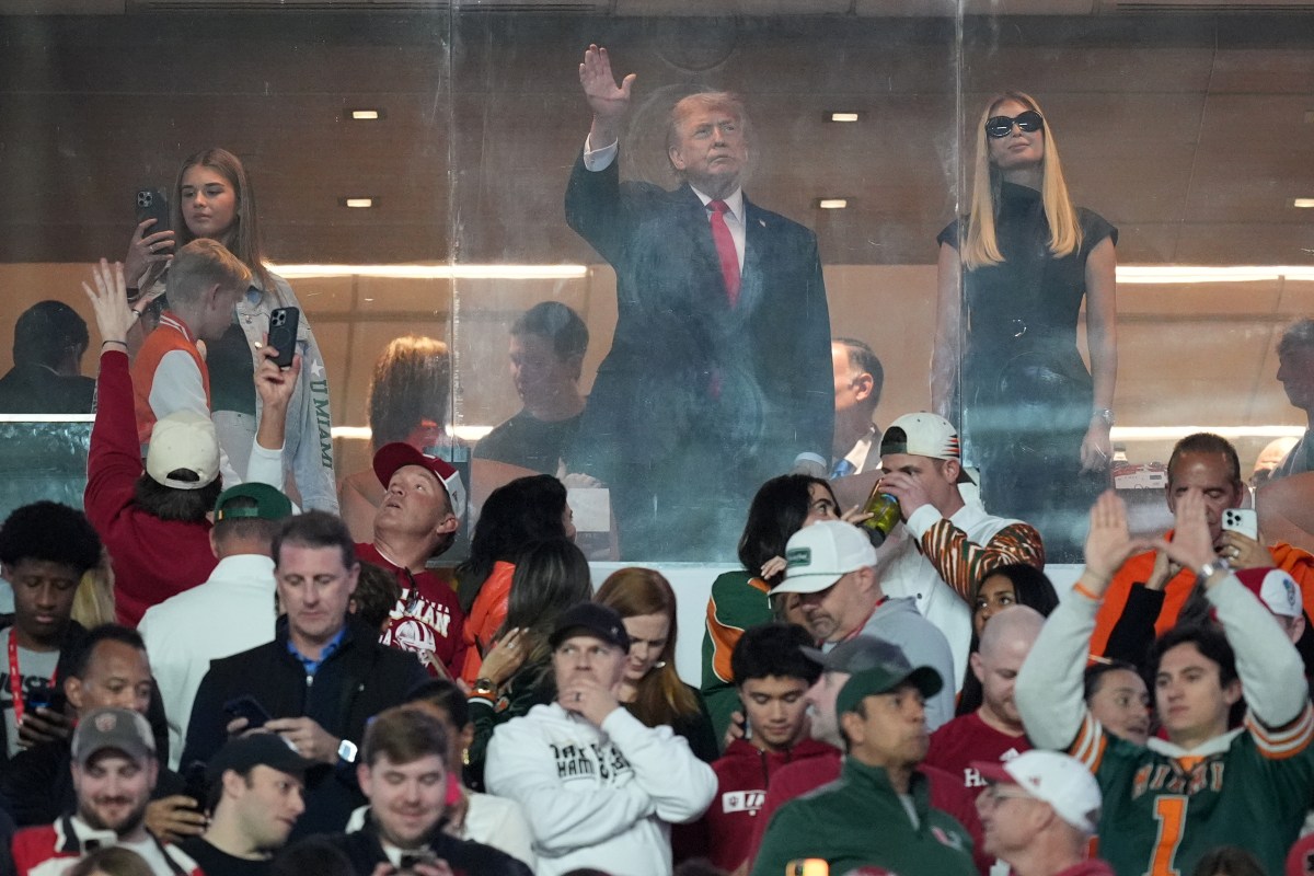 Donald Trump's Message to Indiana and Miami Ahead of CFP National ...