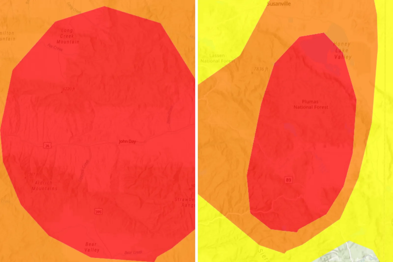 Thousands Urged To Avoid Outside in California, Oregon - Newsweek