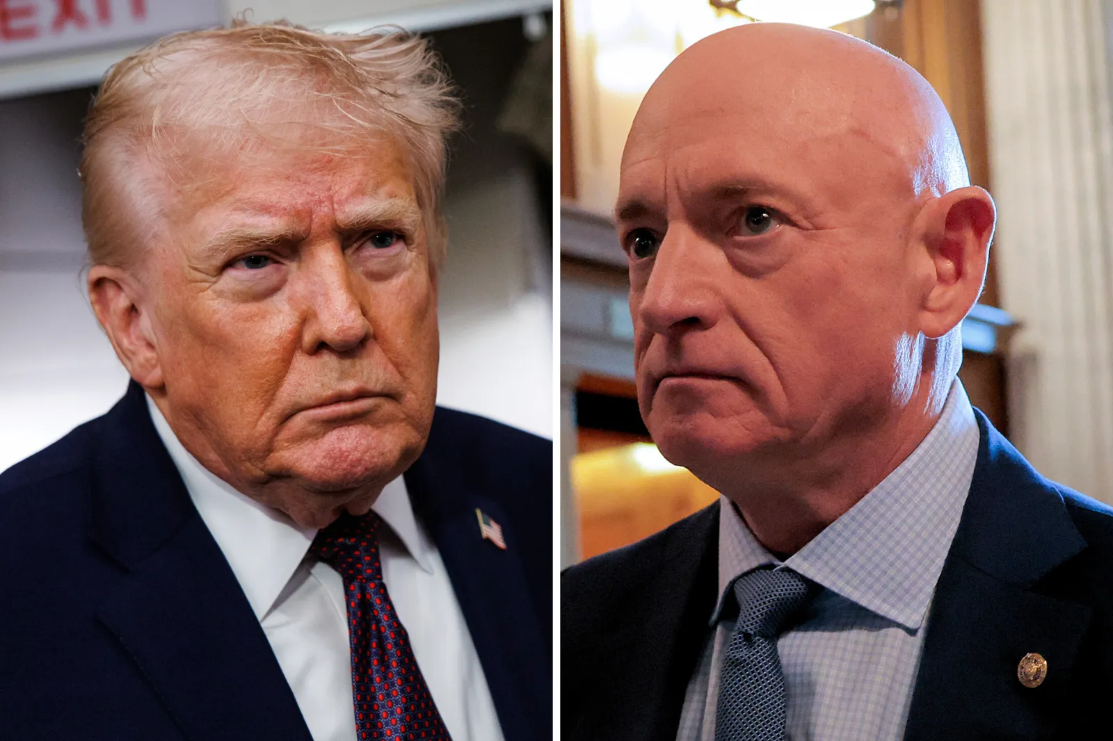 Donald Trump drops below Mark Kelly in popularity ranking - Newsweek