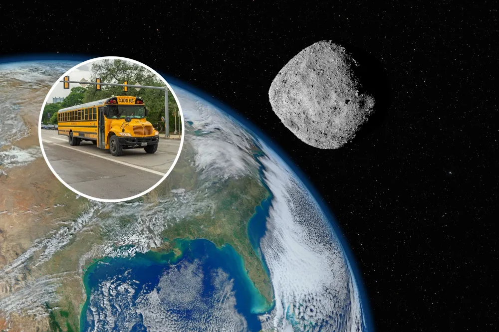 NASA Tracking Bus-Sized Asteroid Nearing Earth Today - Newsweek