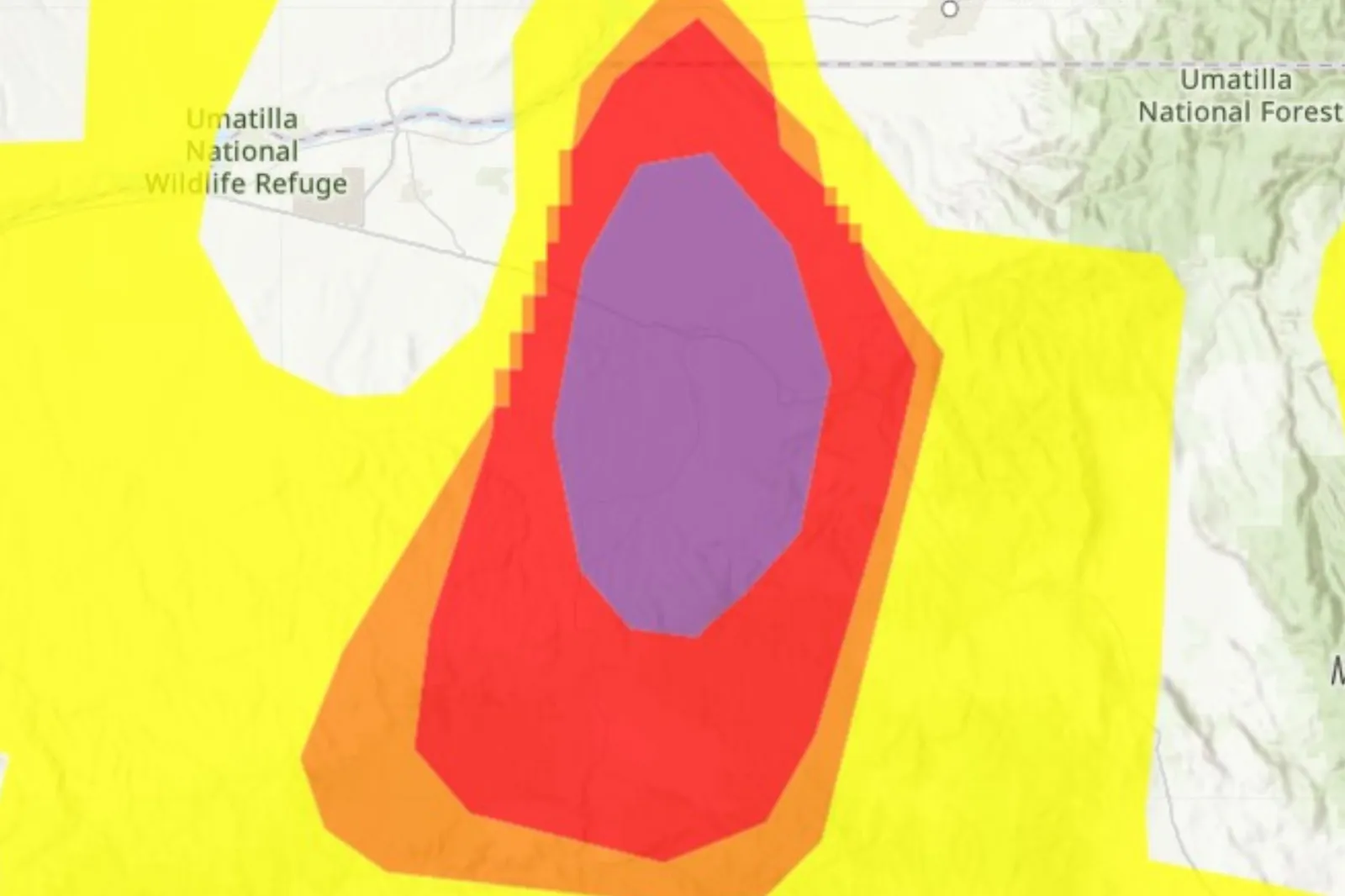 Thousands in Oregon warned of "dangerous" air quality this weekend ...
