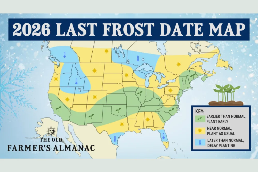 Old Farmer’s Almanac Frost Map Shows Impacts on Each State - Newsweek