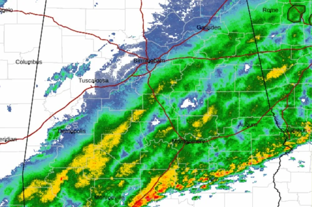 Thousands Face Tornado Threat in Alabama, Georgia - Newsweek