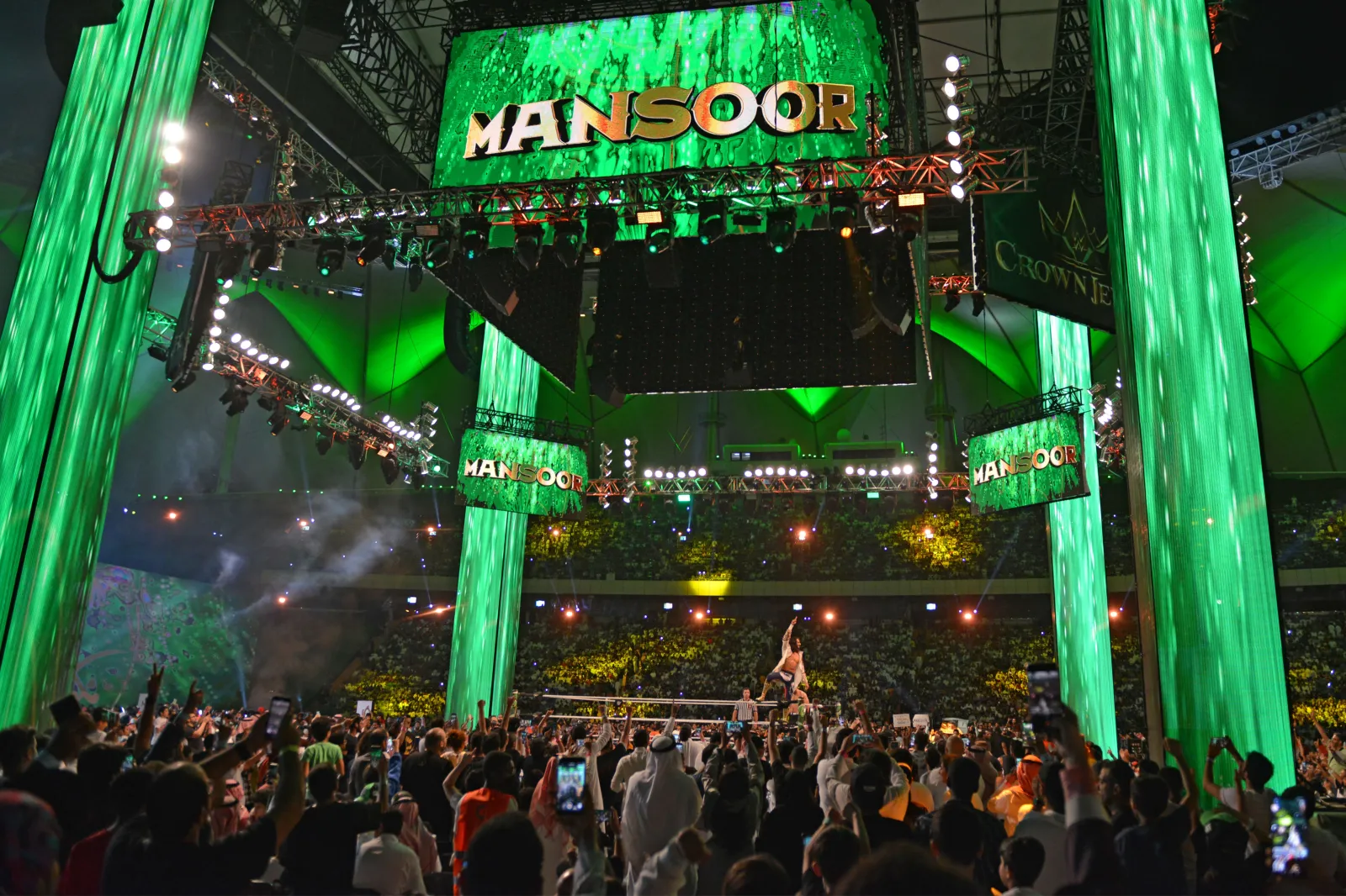 WWE Fans Slam ‘Empty’ Crowd at Riyadh Royal Rumble - Newsweek